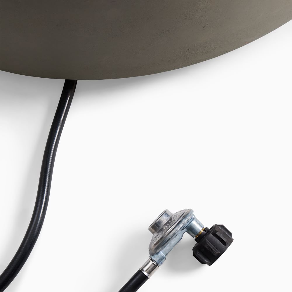 Round Outdoor Fire Table | West Elm