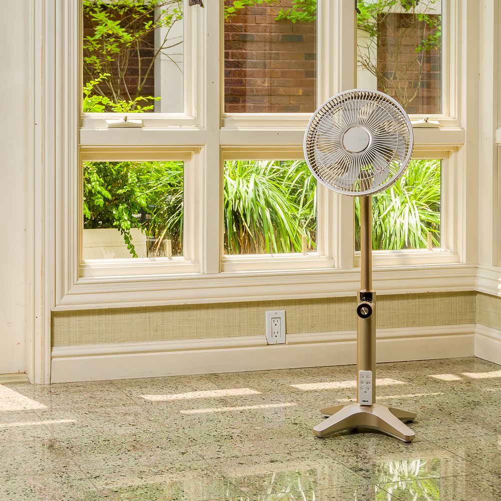 Objecto Rose Gold Fan | West Elm