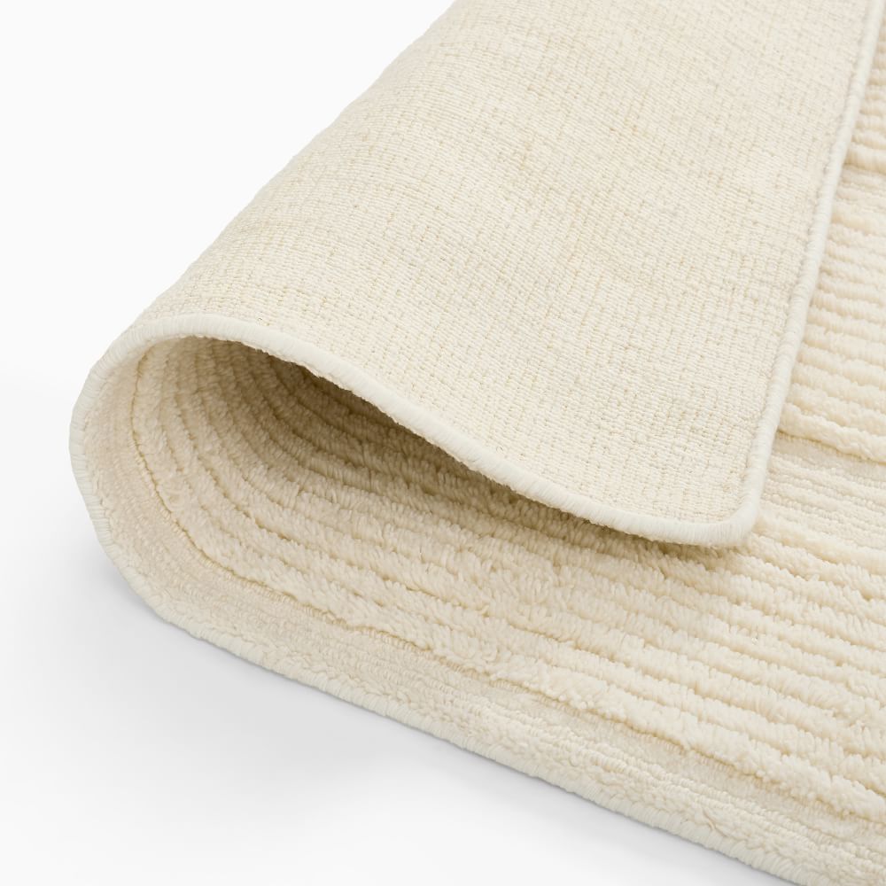 Staggered High-Low Easy Care Rug | West Elm