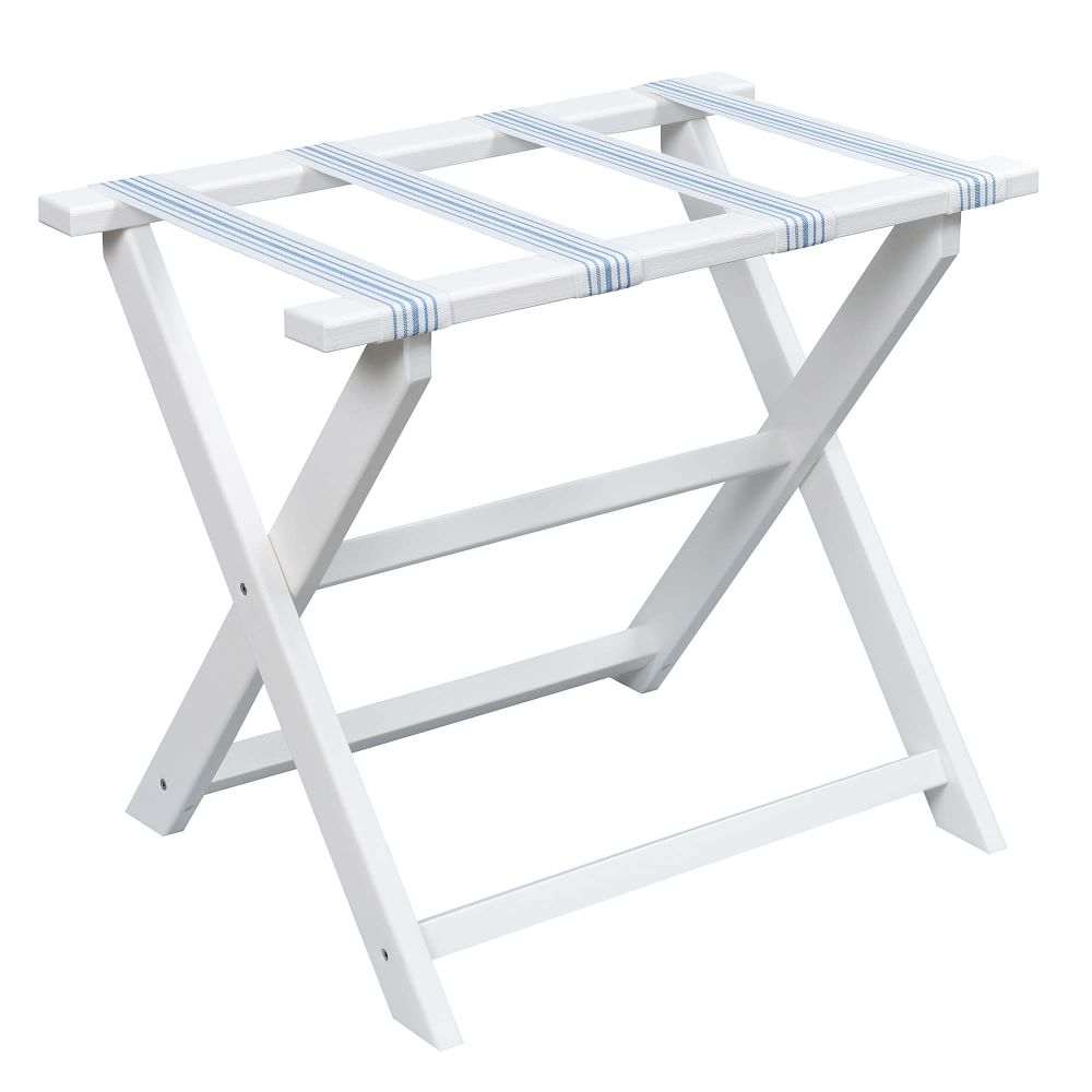 Classic Stripes Luggage Rack | West Elm