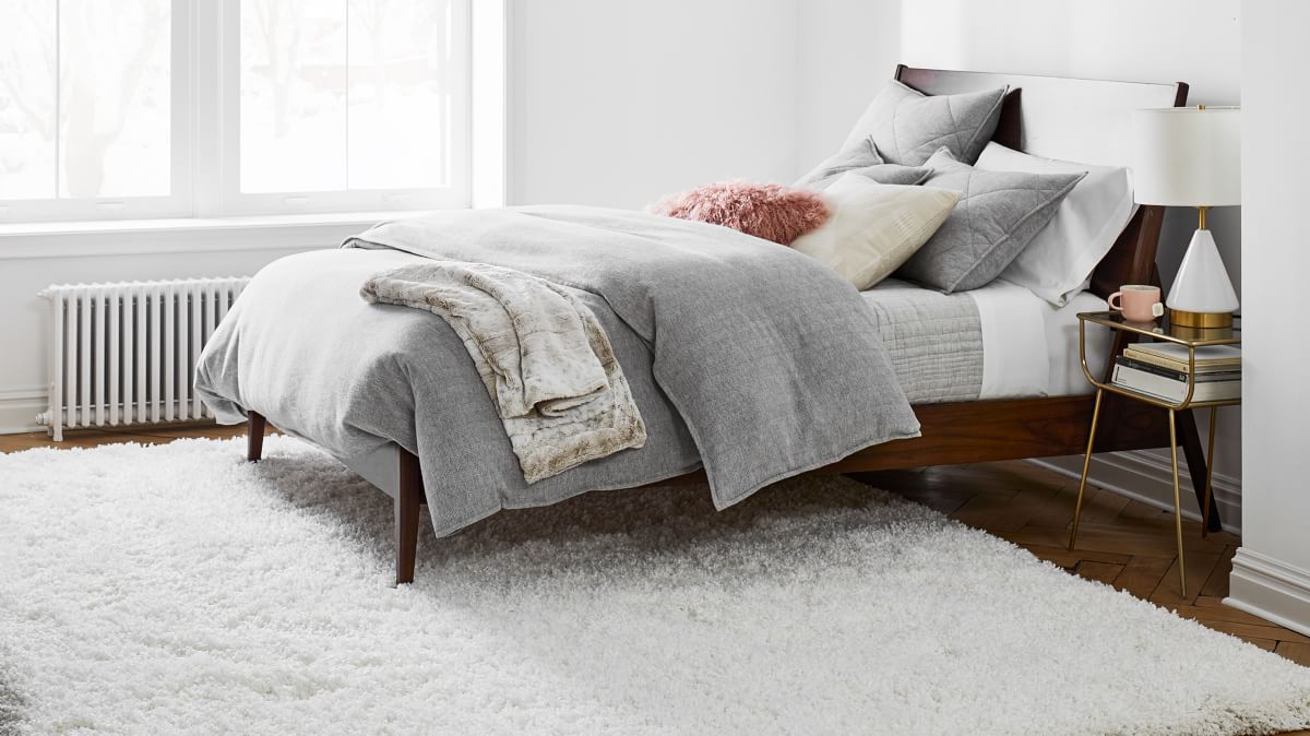 Cozy Plush Low-Shed Shag Rug | West Elm
