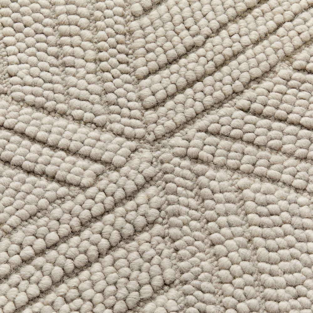 Textured Hexagon Rug | West Elm