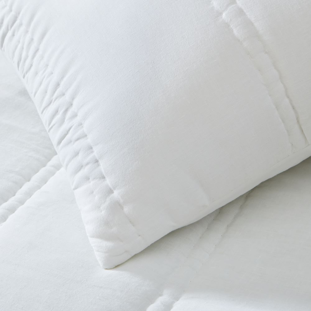 European Flax Linen Comforter & Shams | West Elm