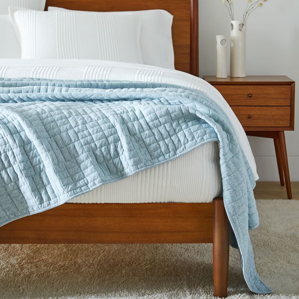 Cotton Cloud Jersey Bed Blanket | West Elm