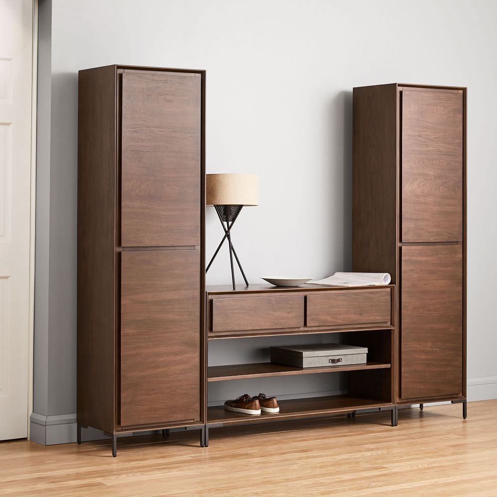 Nolan Entryway Closed Cabinets (2) & Console Set | West Elm