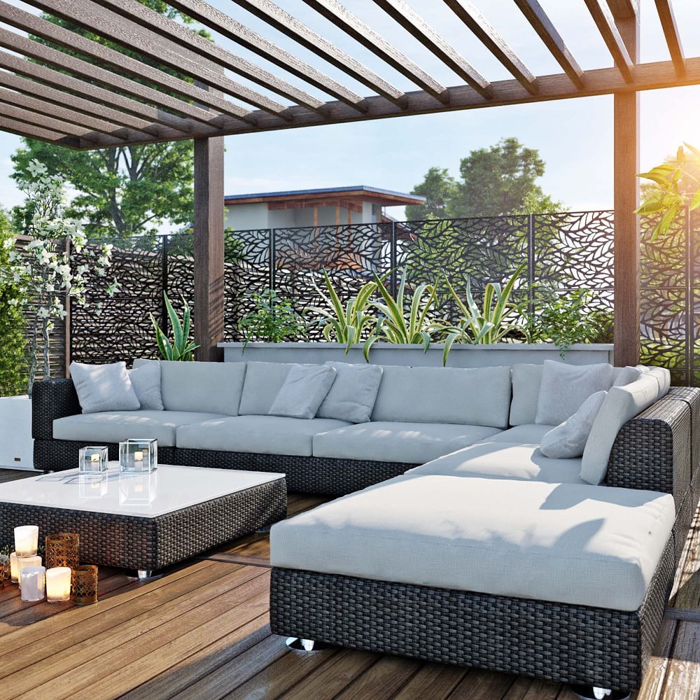 Veradek Privacy Screen - Flowleaf | West Elm