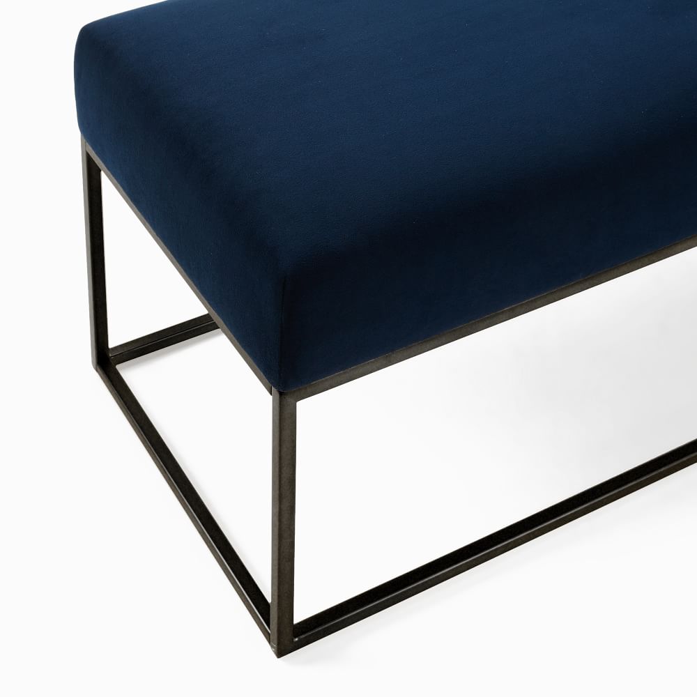 Box Frame Upholstered Bench | West Elm
