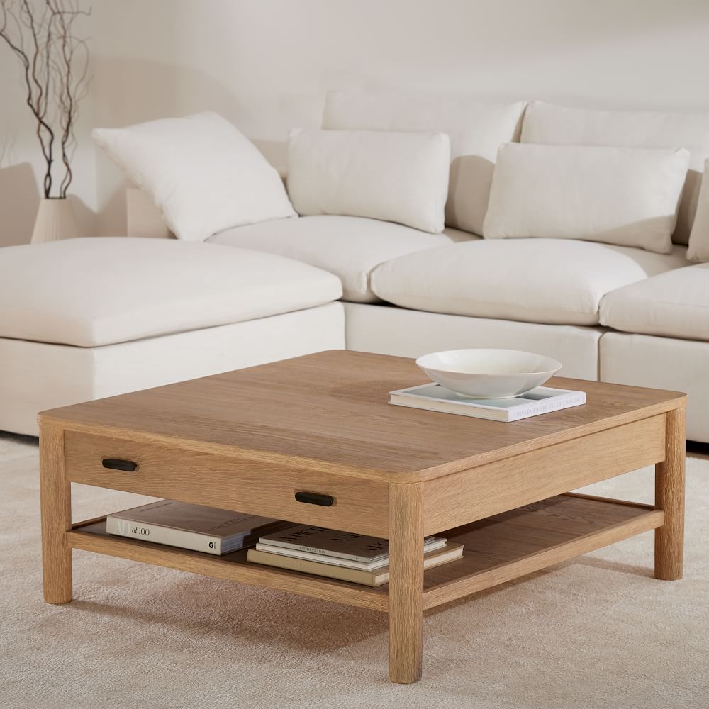 Hargrove Square Coffee Table (42") | West Elm