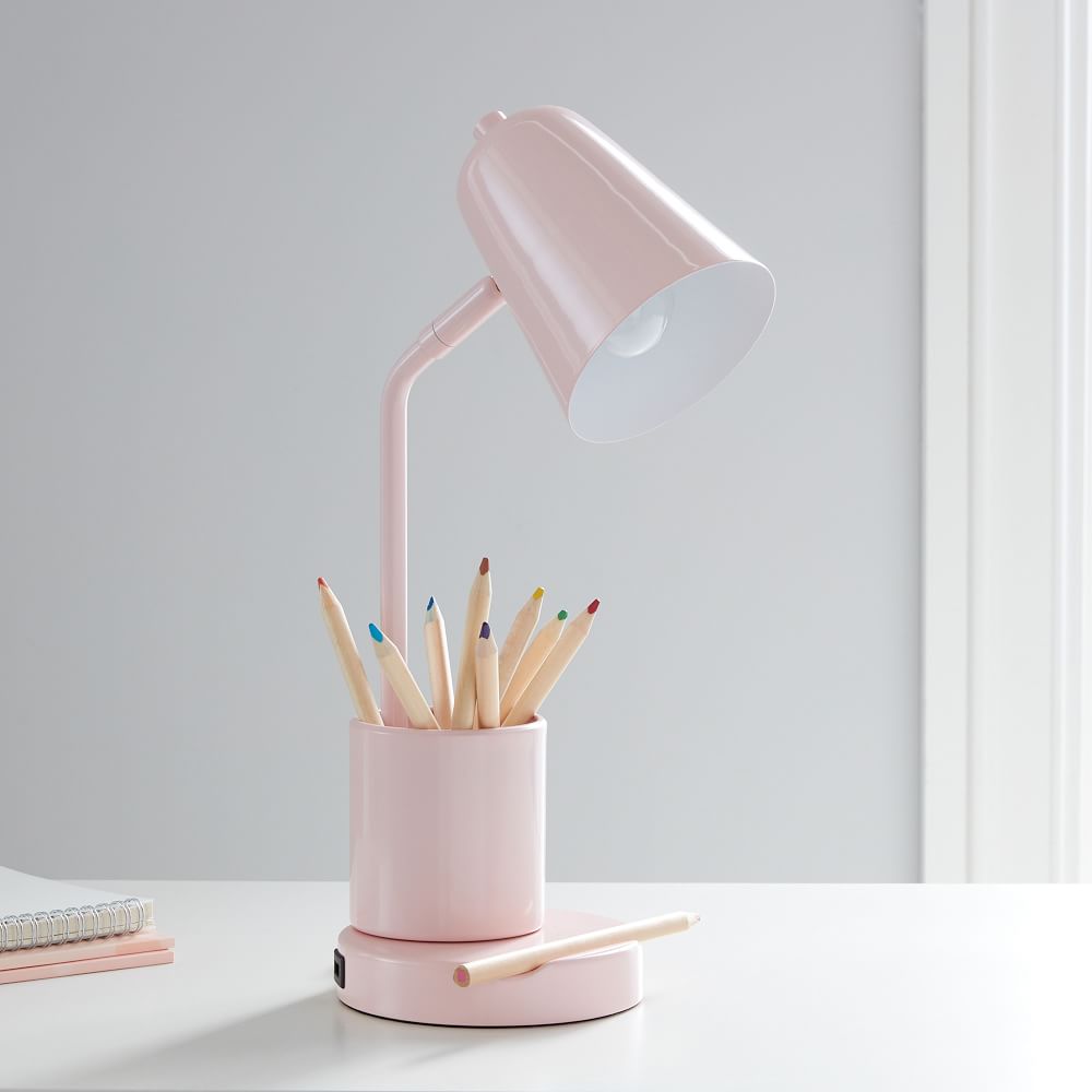 Modern Task Light w/Storage | West Elm