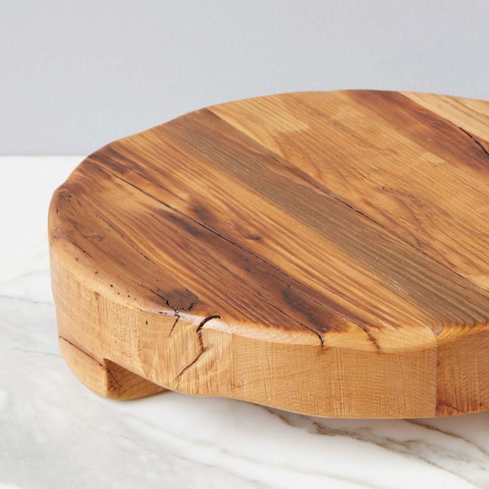 Natural Wood Raised Trivets | West Elm