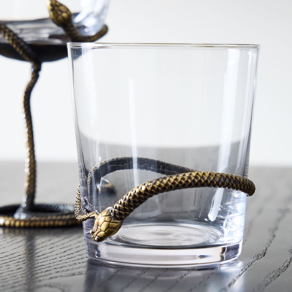 Metal Snake Glassware | West Elm