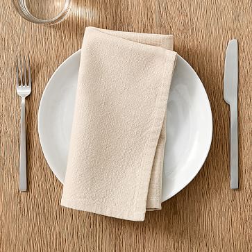 Slub Cotton Napkin Sets | West Elm