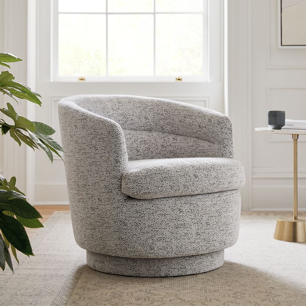 Viv Swivel Chair | West Elm