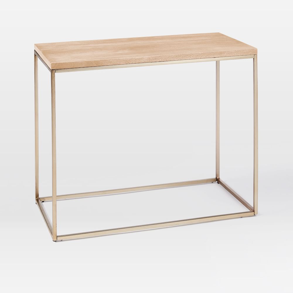 Streamline Side Table (28") - Wood | West Elm