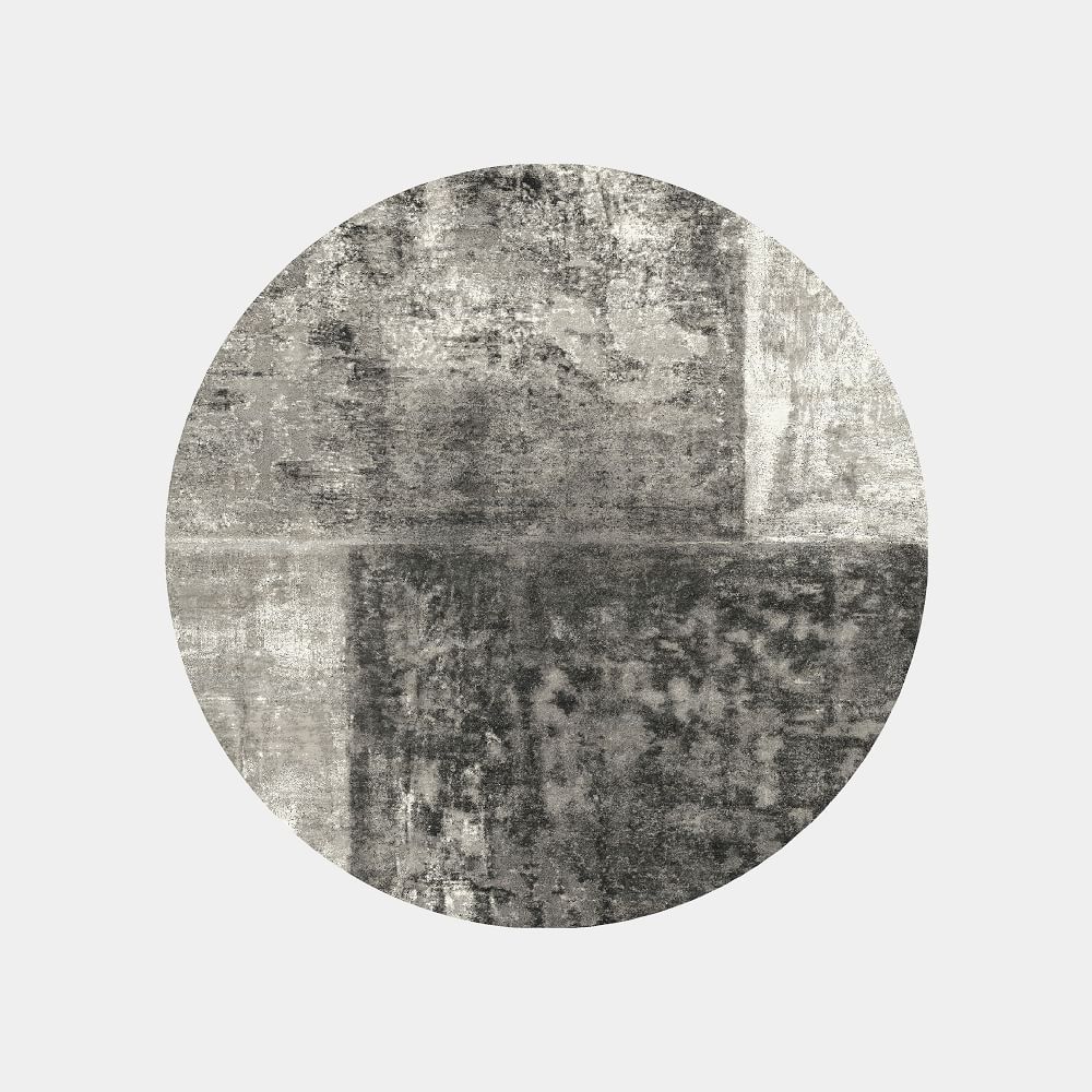 Distressed Rococo Wool Rug | West Elm