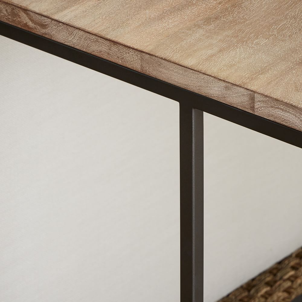 Streamline Wide C-Side Table (26") - Wood | West Elm