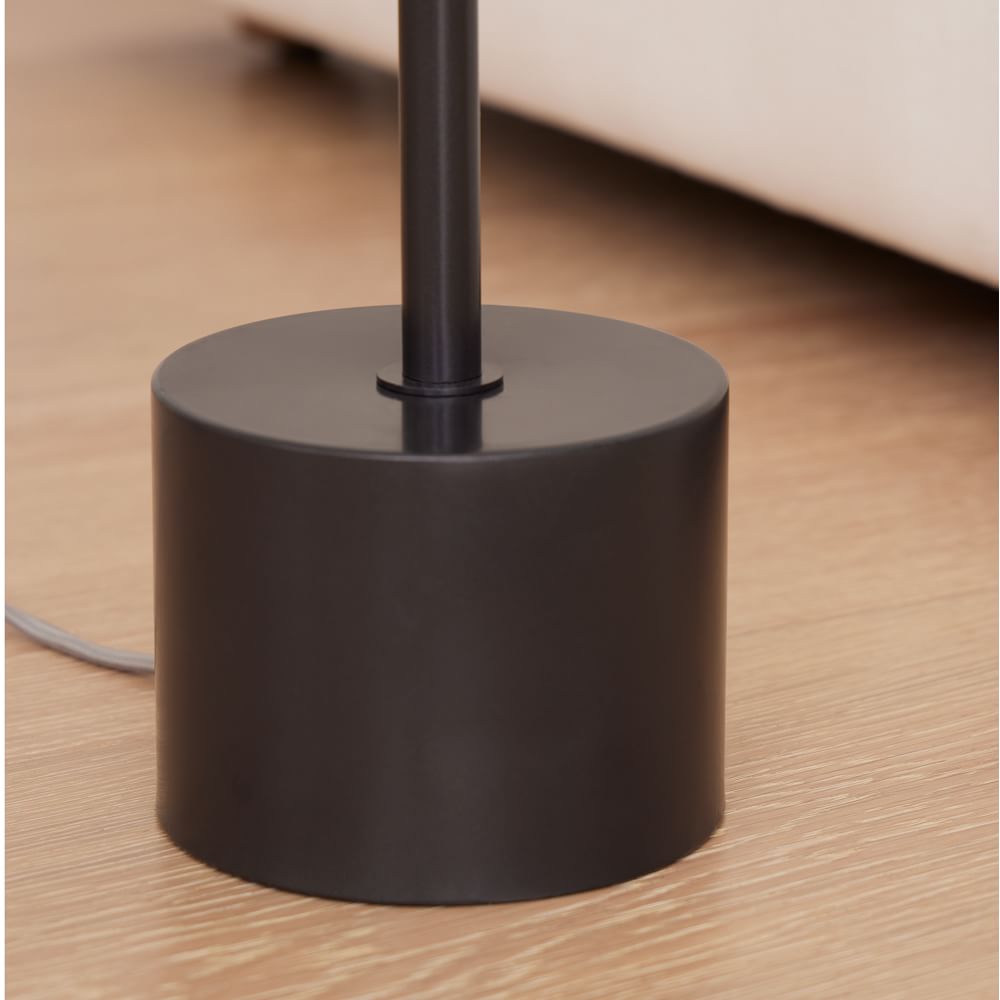 Linear Wood LED Floor Lamp | West Elm