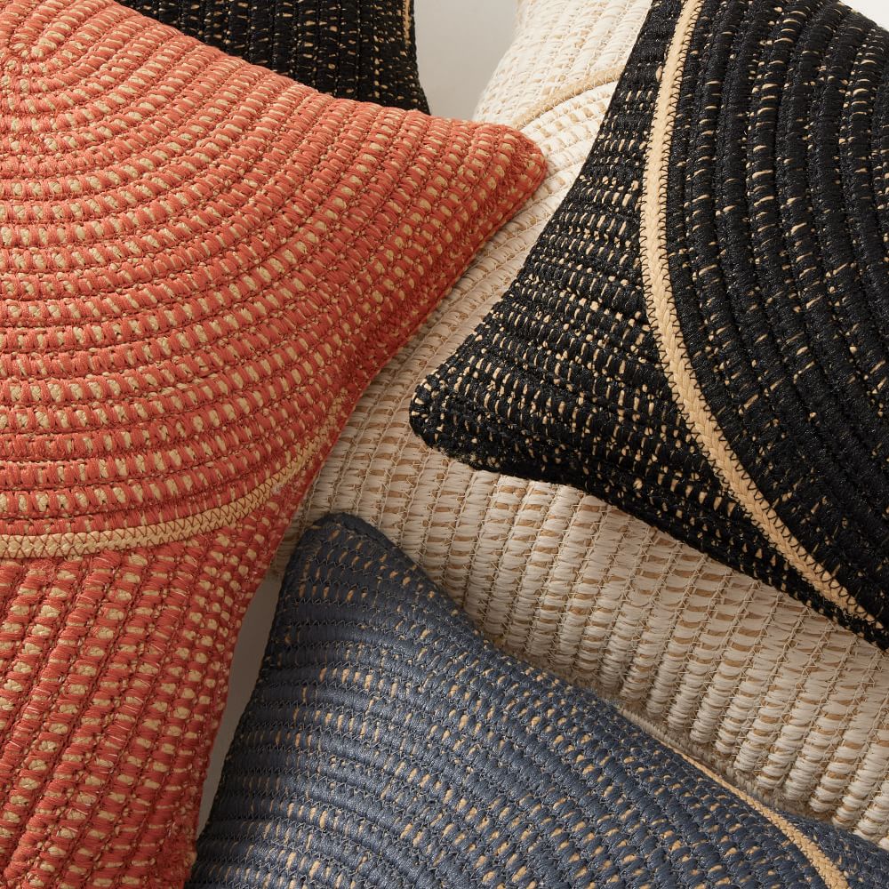 Woven Arches Indoor/Outdoor Pillow | West Elm