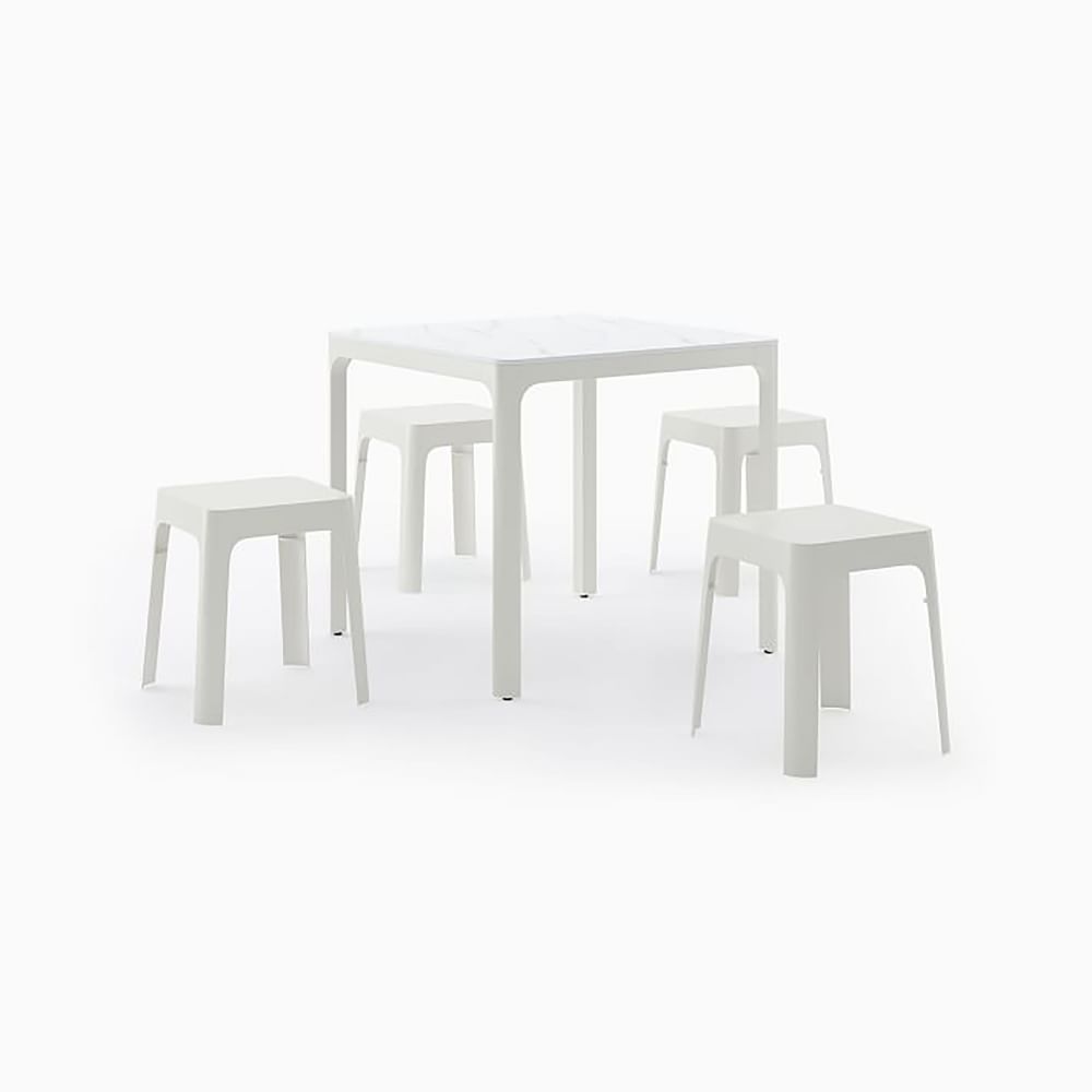 Gable Indoor/Outdoor Dining Table - Square | West Elm