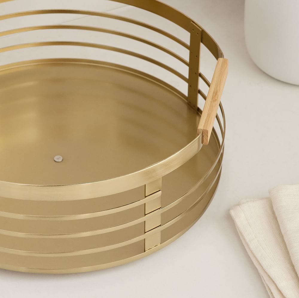 mDesign Metal Turntables | West Elm