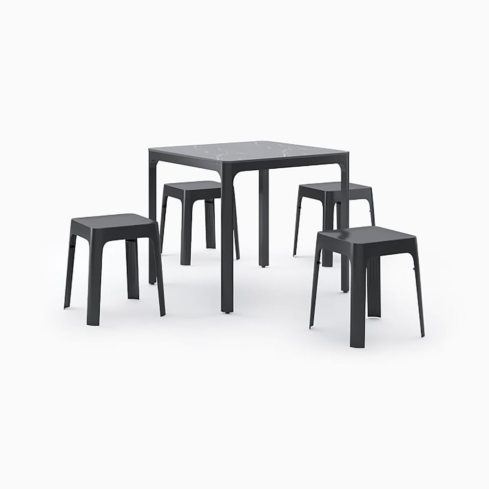 Gable Indoor/Outdoor Dining Table - Square | West Elm