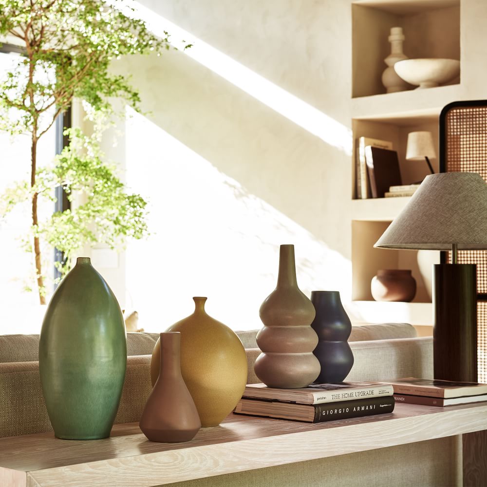 Modern Wood Column Table Lamp | West Elm