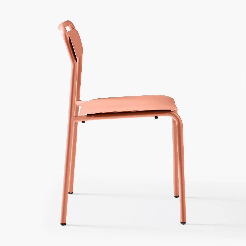 Outdoor Metal Stacking Chair (Set of 2) | West Elm