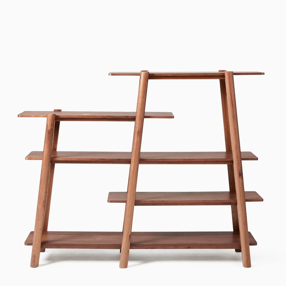 Calgary Tiered Bookshelf (73.4") | West Elm