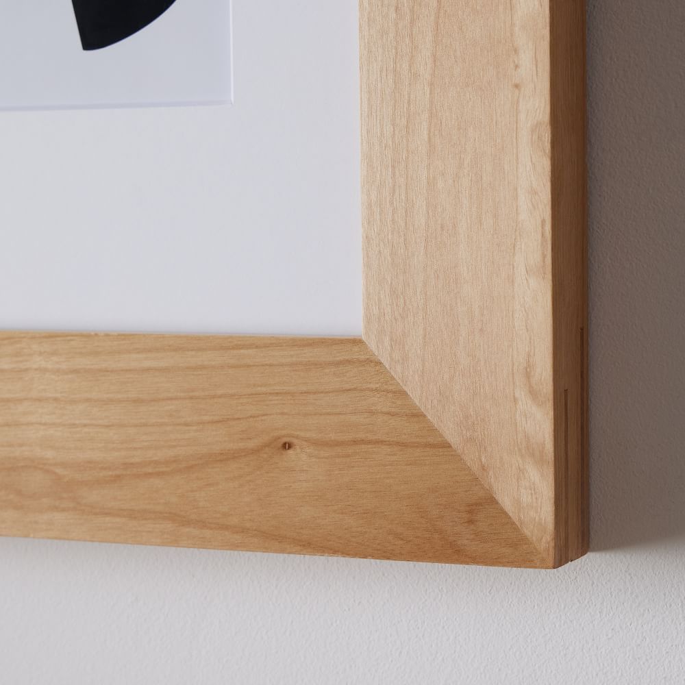 Multi-Mat Wide Wood Gallery Frames - Wheat | West Elm