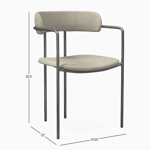 Lenox Dining Arm Chair (Set of 2) | West Elm