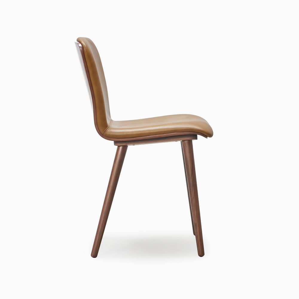 Boulder Leather Dining Chair (Set of 2) | West Elm