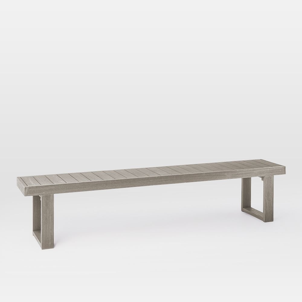 Portside Outdoor Dining Bench | West Elm