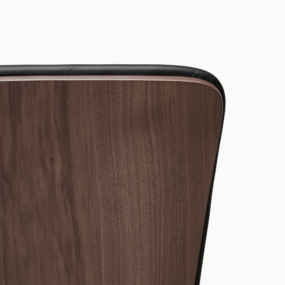 Boulder Leather Dining Chair (Set of 2) | West Elm