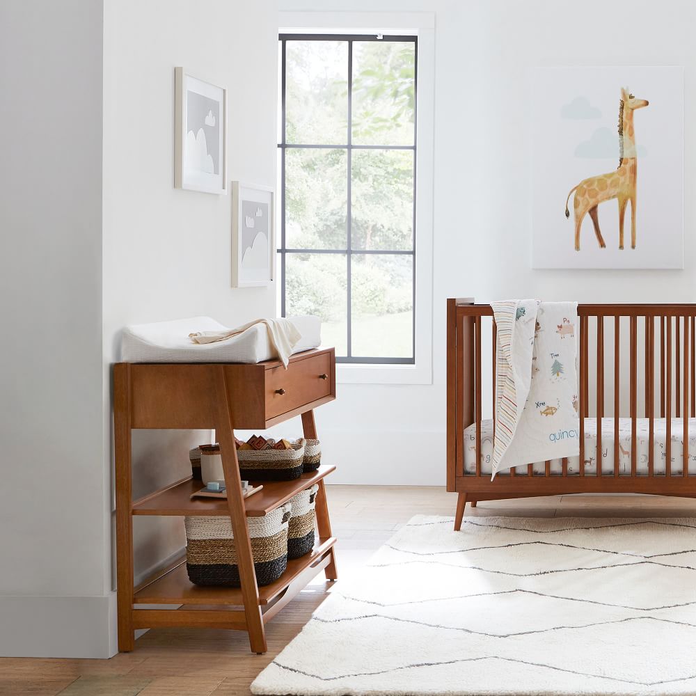 Mid-Century Open Changing Table (38") | West Elm