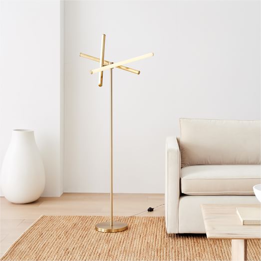 Light Rods LED Chandelier (38") | West Elm