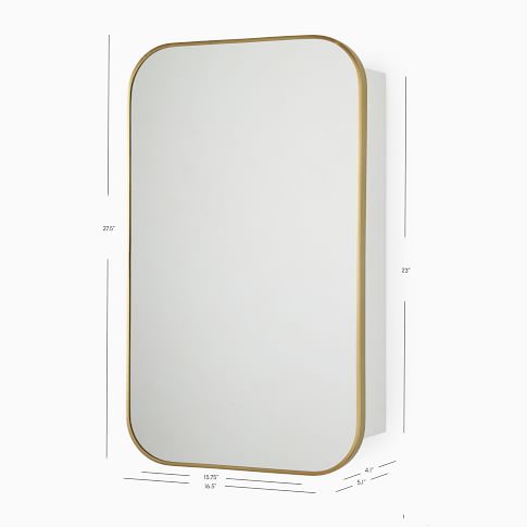 Seamless Medicine Cabinet | West Elm