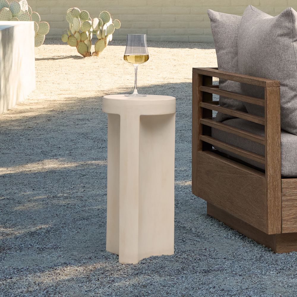 Essie Indoor/Outdoor Drink Table (10") | West Elm