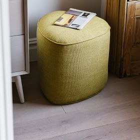 Pebble Ottoman | West Elm