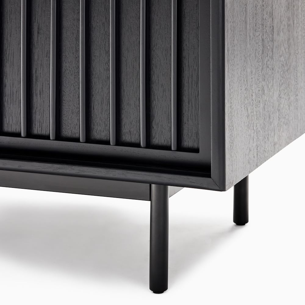 Slatted Media Console (67") | West Elm