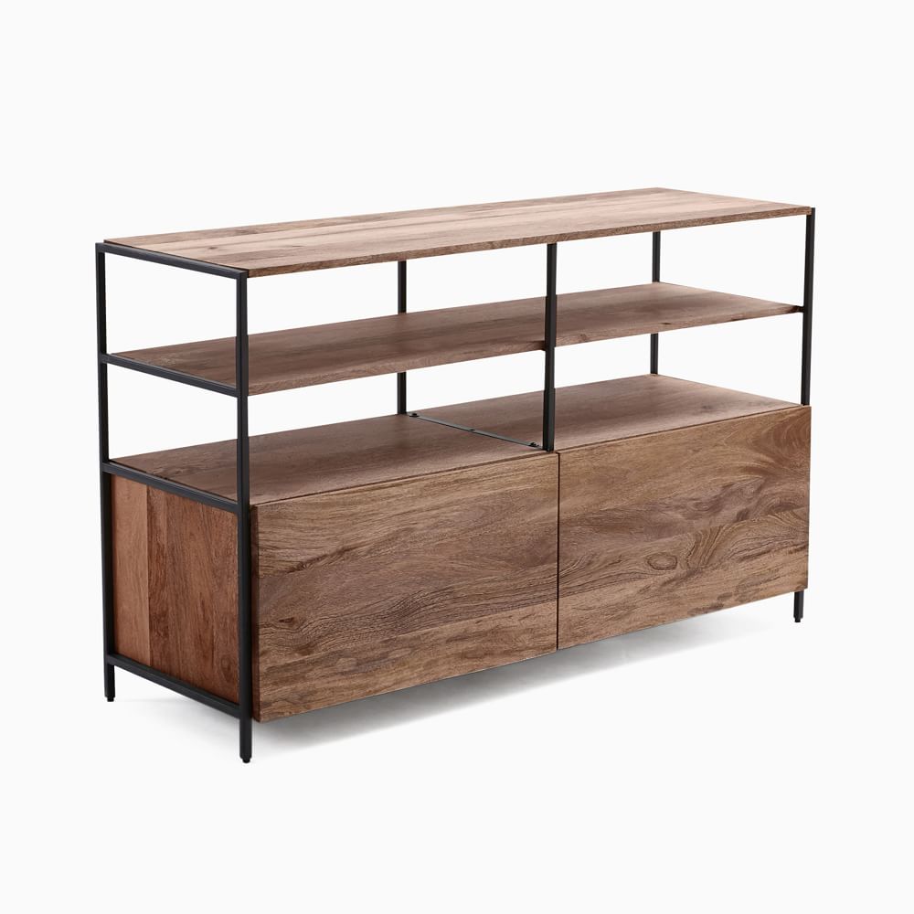 Industrial Modular Media Console (49"–67") | West Elm