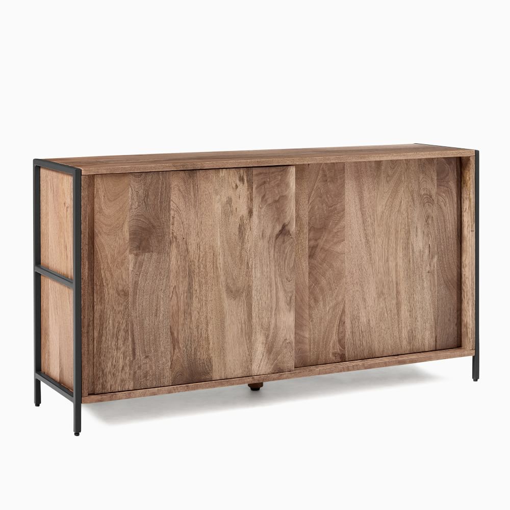 Industrial Storage Shallow Media Console (44") | West Elm