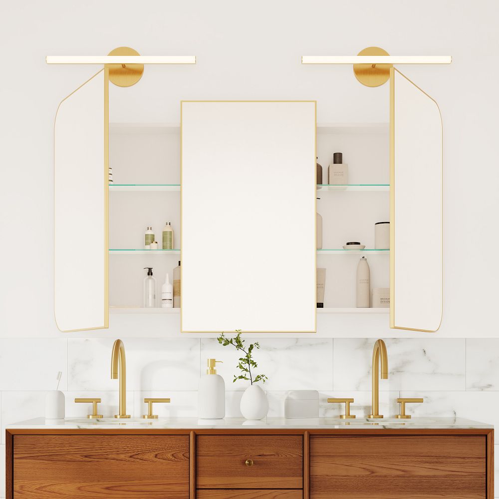 Seamless Triple Medicine Cabinet | West Elm