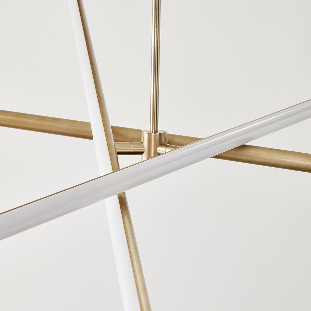 Light Rods LED Chandelier (38"–55") | West Elm