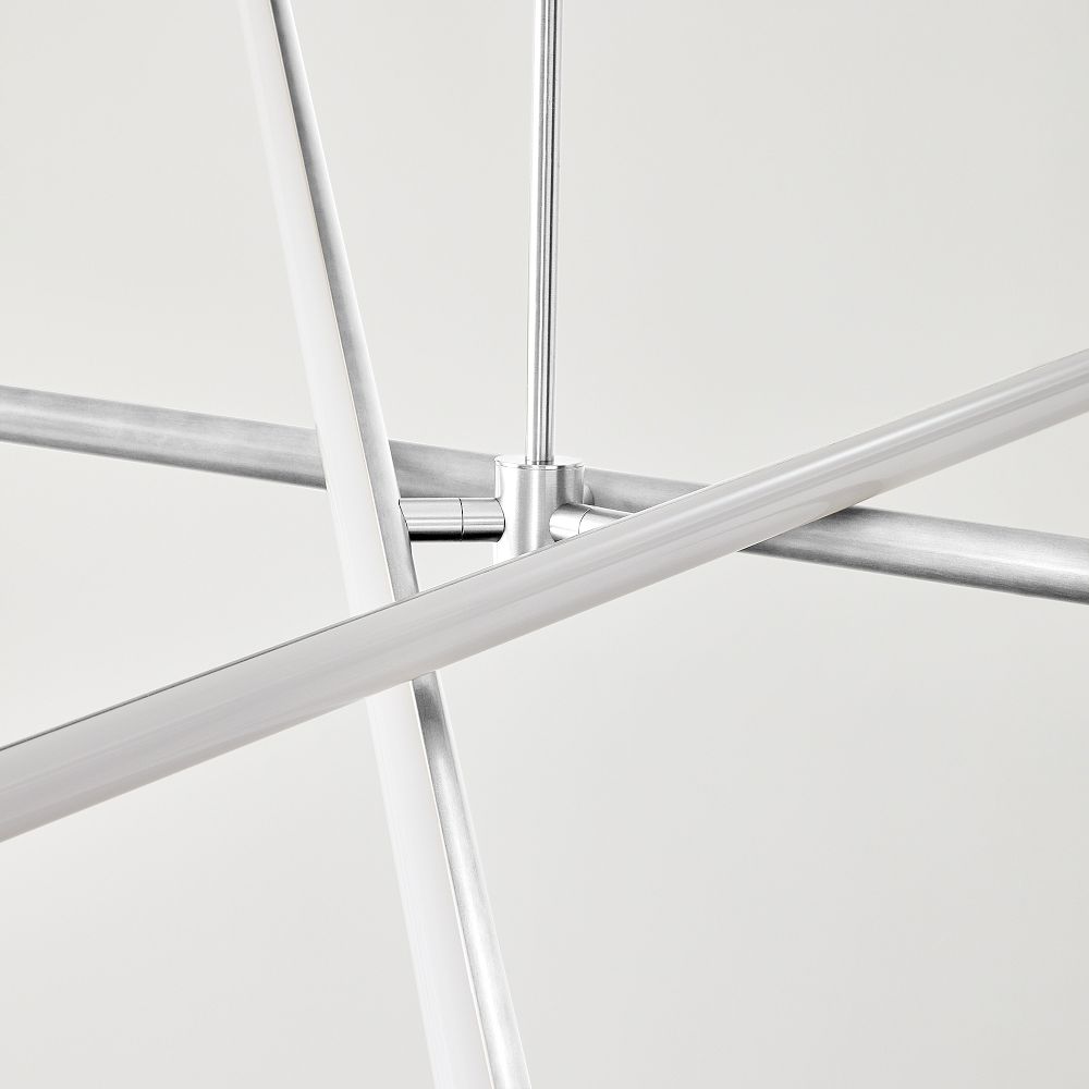 Light Rods LED Chandelier (38"–55") | West Elm