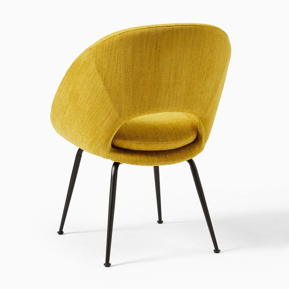 Orb Upholstered Dining Chair | West Elm