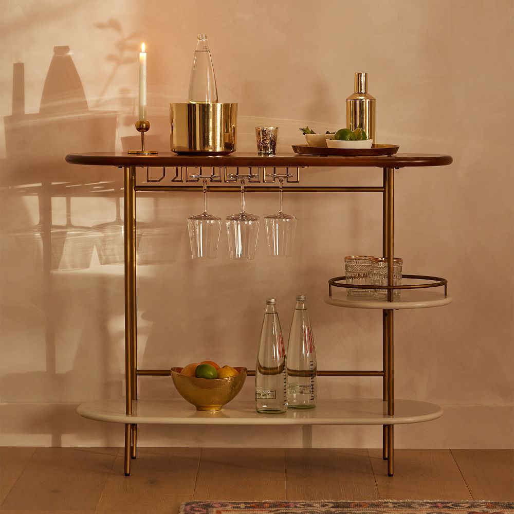 Tiered Bar Console (40") | West Elm