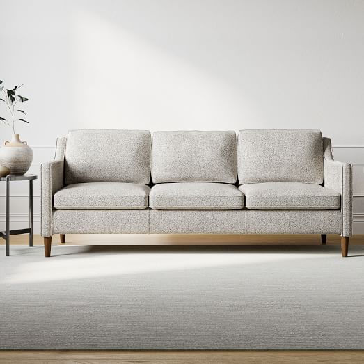 Hamilton Leather Sofa (70"–91") | West Elm