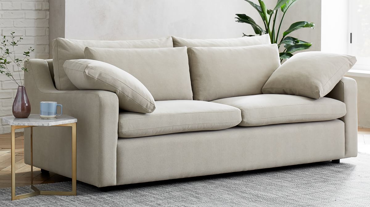Harmony Swoop Arm Sofa (76"–92") | West Elm