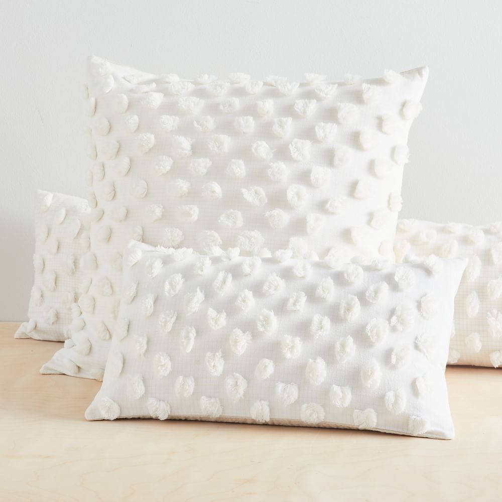 Candlewick Oversized Lumbar Pillow Cover | West Elm