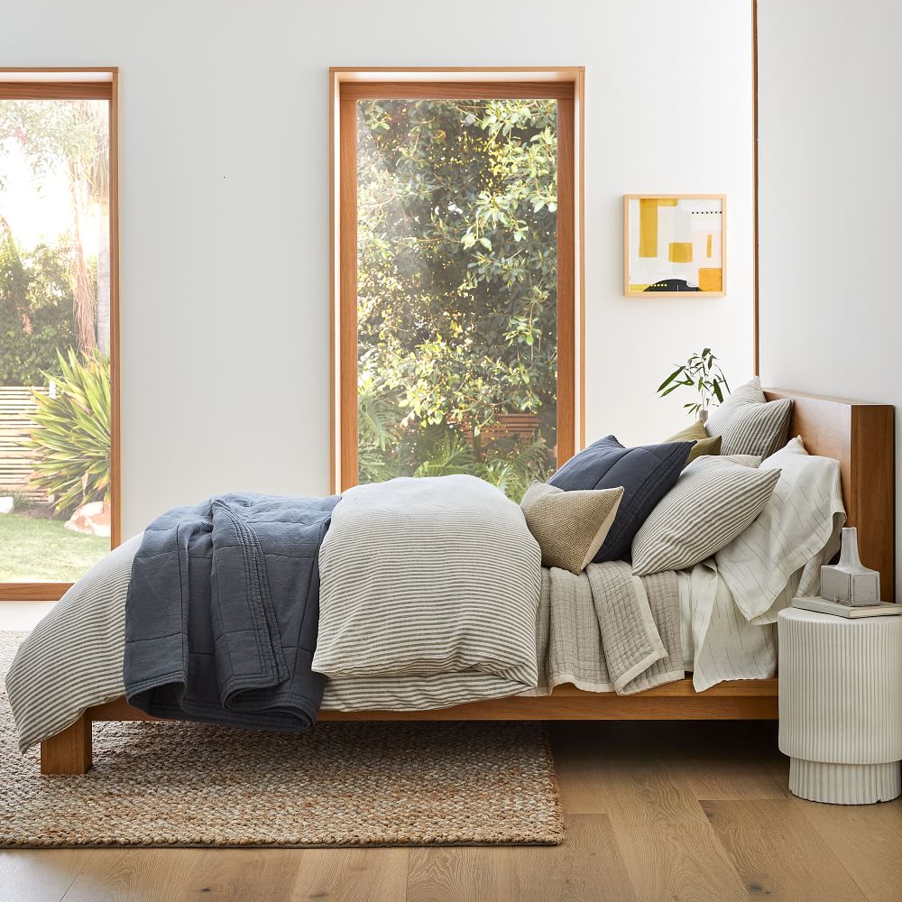 Double Cloth Blanket | West Elm